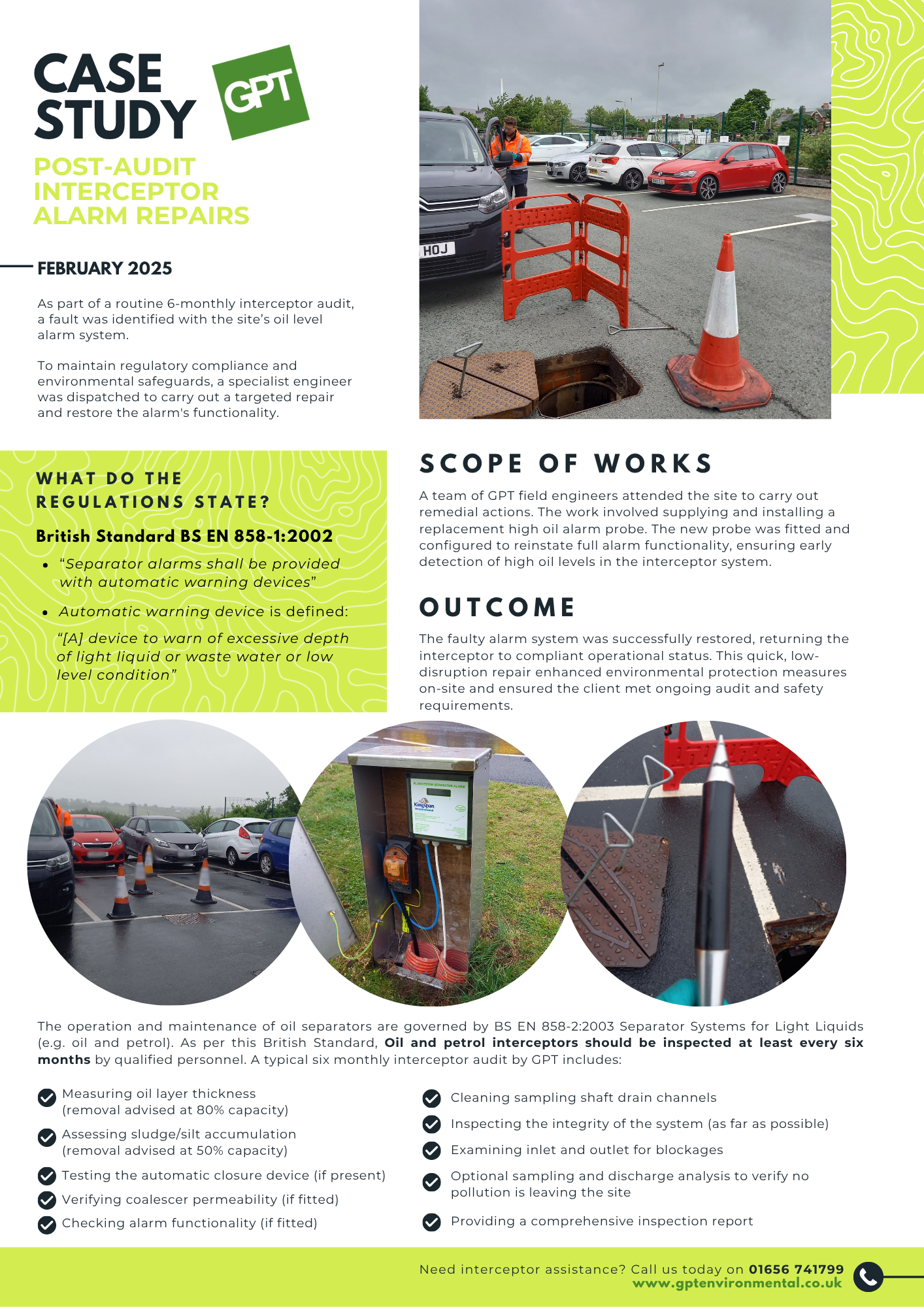 Interceptor Installation