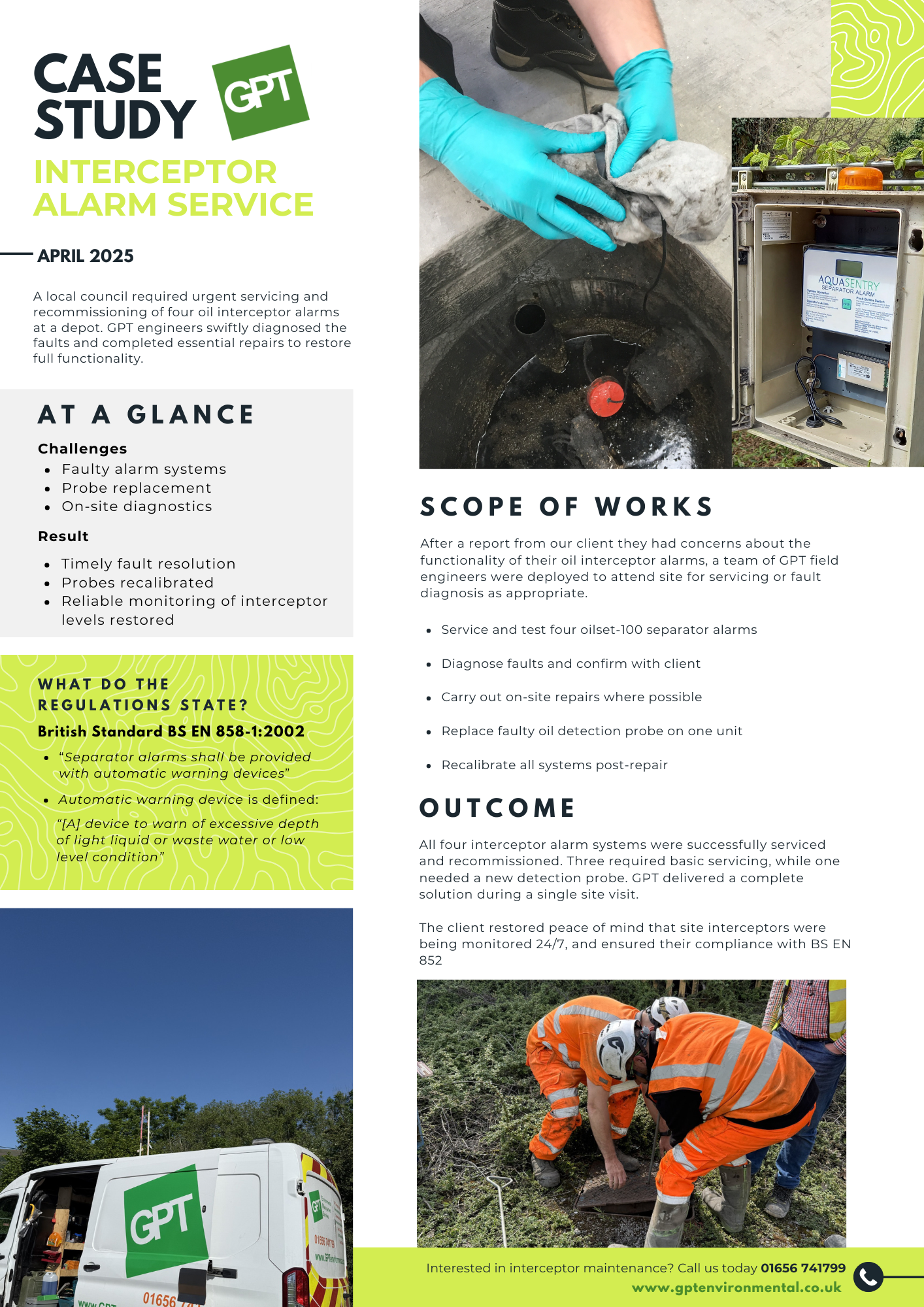 Interceptor Installation