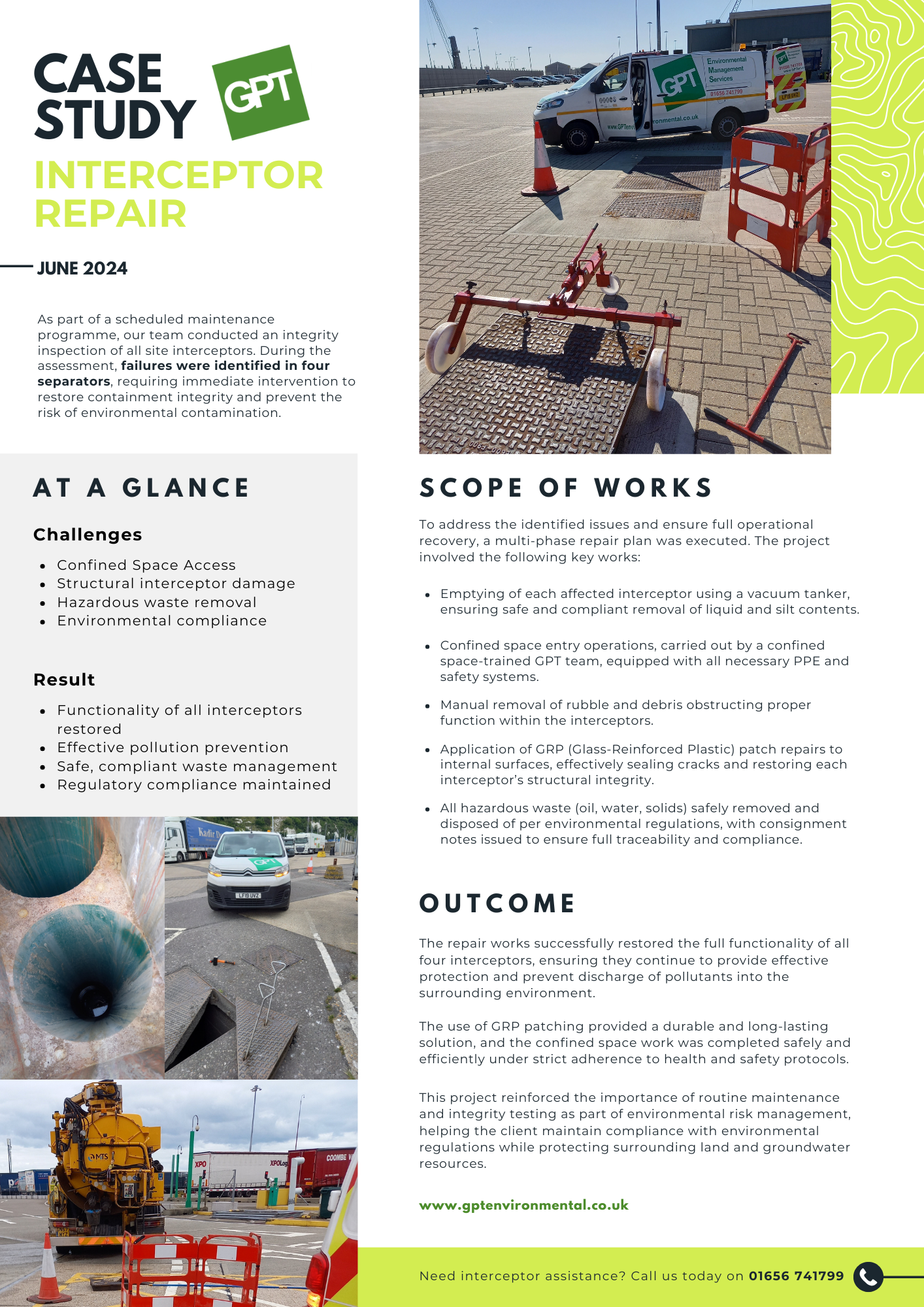 Interceptor Installation